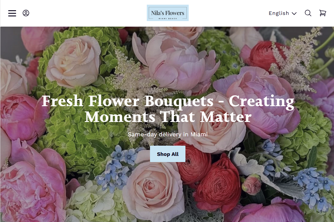 Nila's Flowers - Miami Florist - Flower Delivery Miami Beach